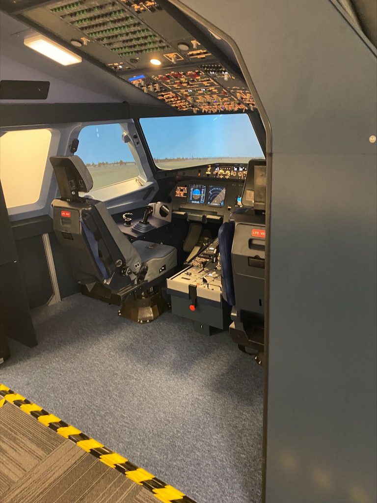 Airbus A320 Sim Installed at IAGO Flight Training – Aviate TT